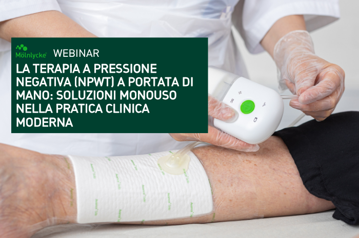 Terapia a Pressione Negativa monouso: un webinar sulle nuove soluzioni ...